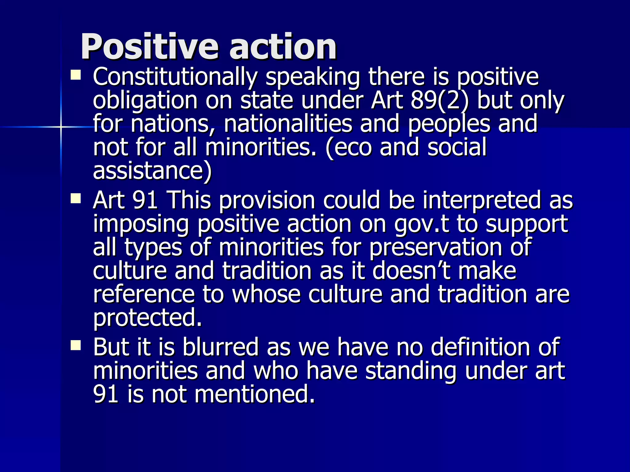 Protection Of Minorities In Ethiopia | PPT