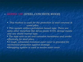 Protection of piles | PPT