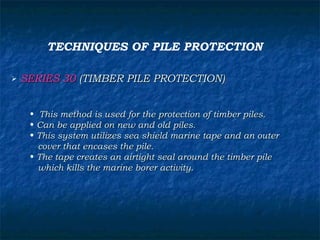 Protection of piles | PPT