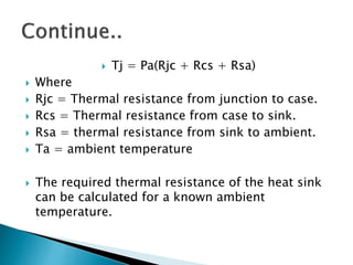 Protection of power electronics devices and circuits | PPTX