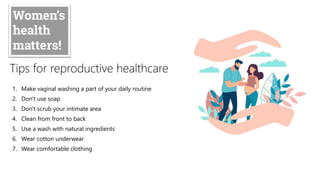 Protection of reproductive health of women shashwat | PPTX