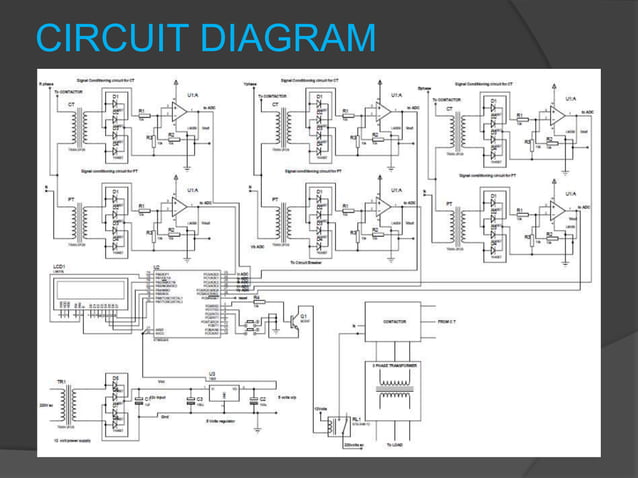 Basic Protection Of Transformer Using Microcontroller Based Relay Ppt