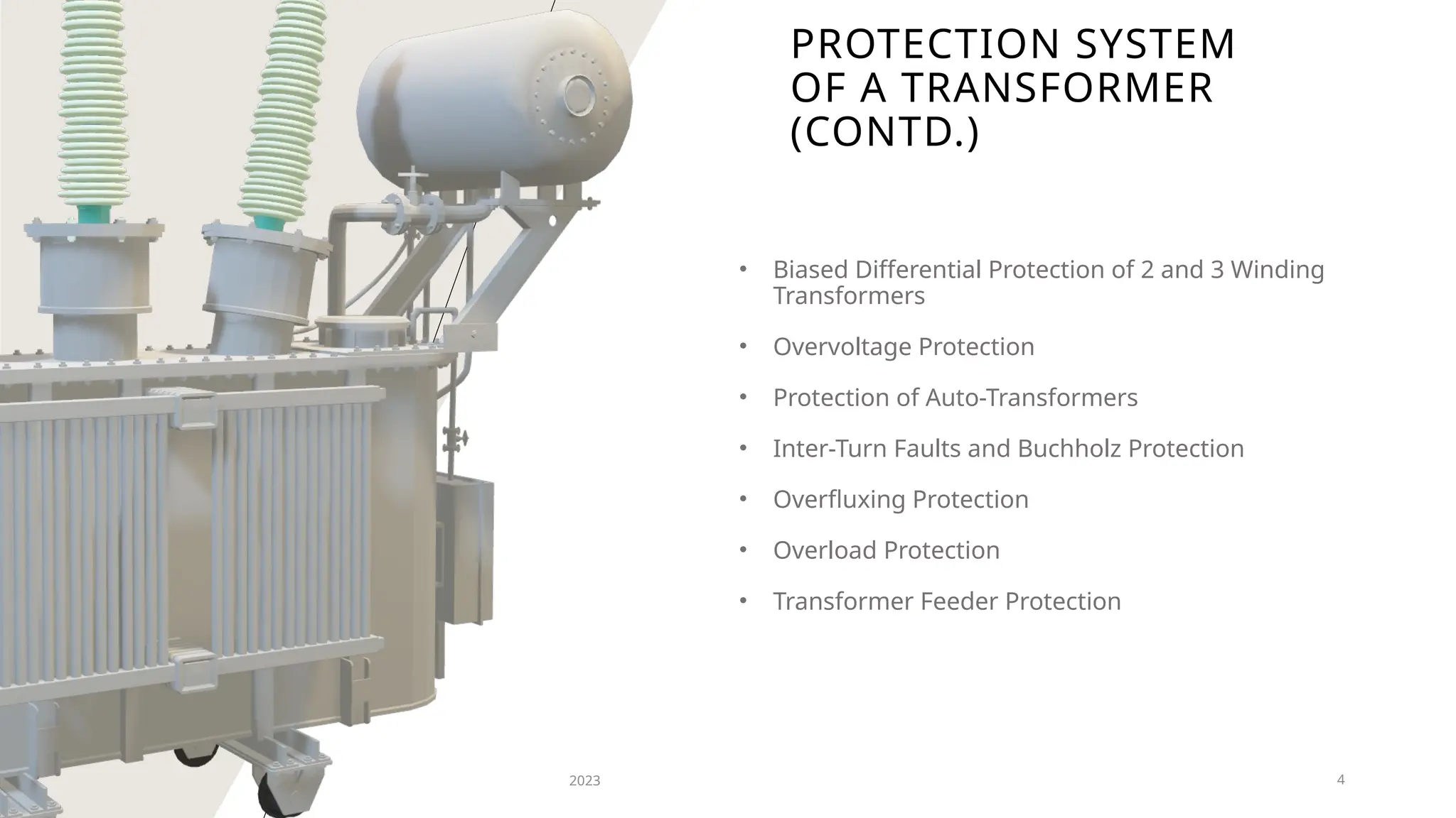 Protection System of Transformers in Distribution | PPTX