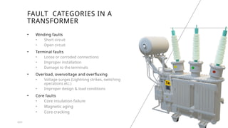 Protection System of Transformers in Distribution | PPTX