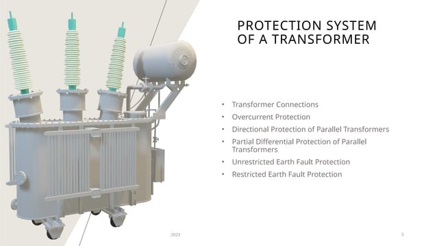 Protection System of Transformers in Distribution | PPTX