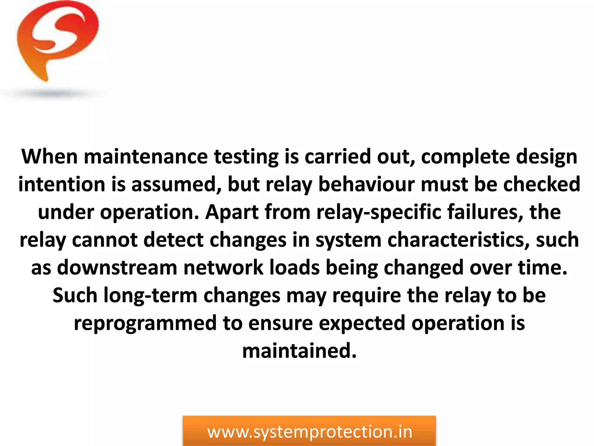 Protection Relay Testing | Protective Relays Equipment | PPTX