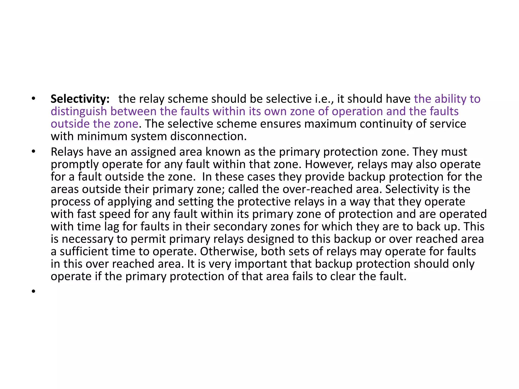 Protection schemes and zones | PPTX