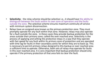 Protection schemes and zones | PPTX