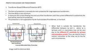 Transformer Protection Scheme Power System | PDF