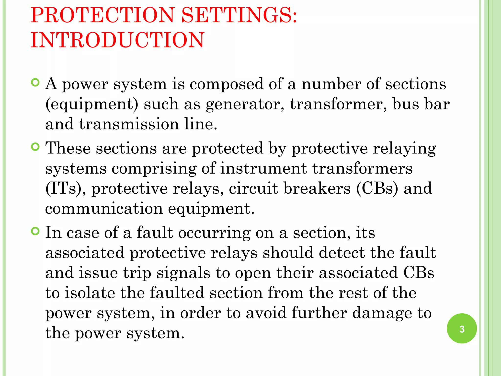 POWER SYSTEM PROTECTION | PPT