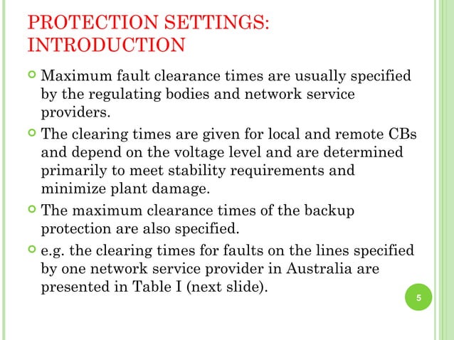 POWER SYSTEM PROTECTION | PPT