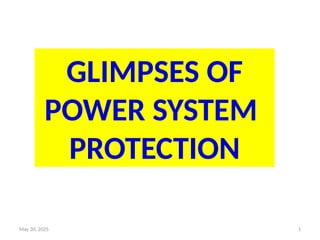 PROTECTION SLIDE panels, safety and overcurrent | PPTX