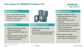 Protection relays and controls SIPROTEC 5 New Version V7.5 | PDF