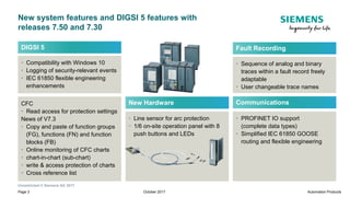 Protection relays and controls SIPROTEC 5 New Version V7.5 | PDF