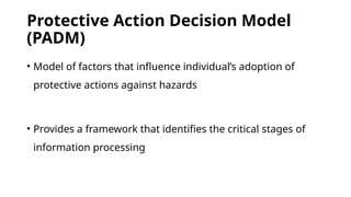 Protective Action Decision Model (PADM).pptx