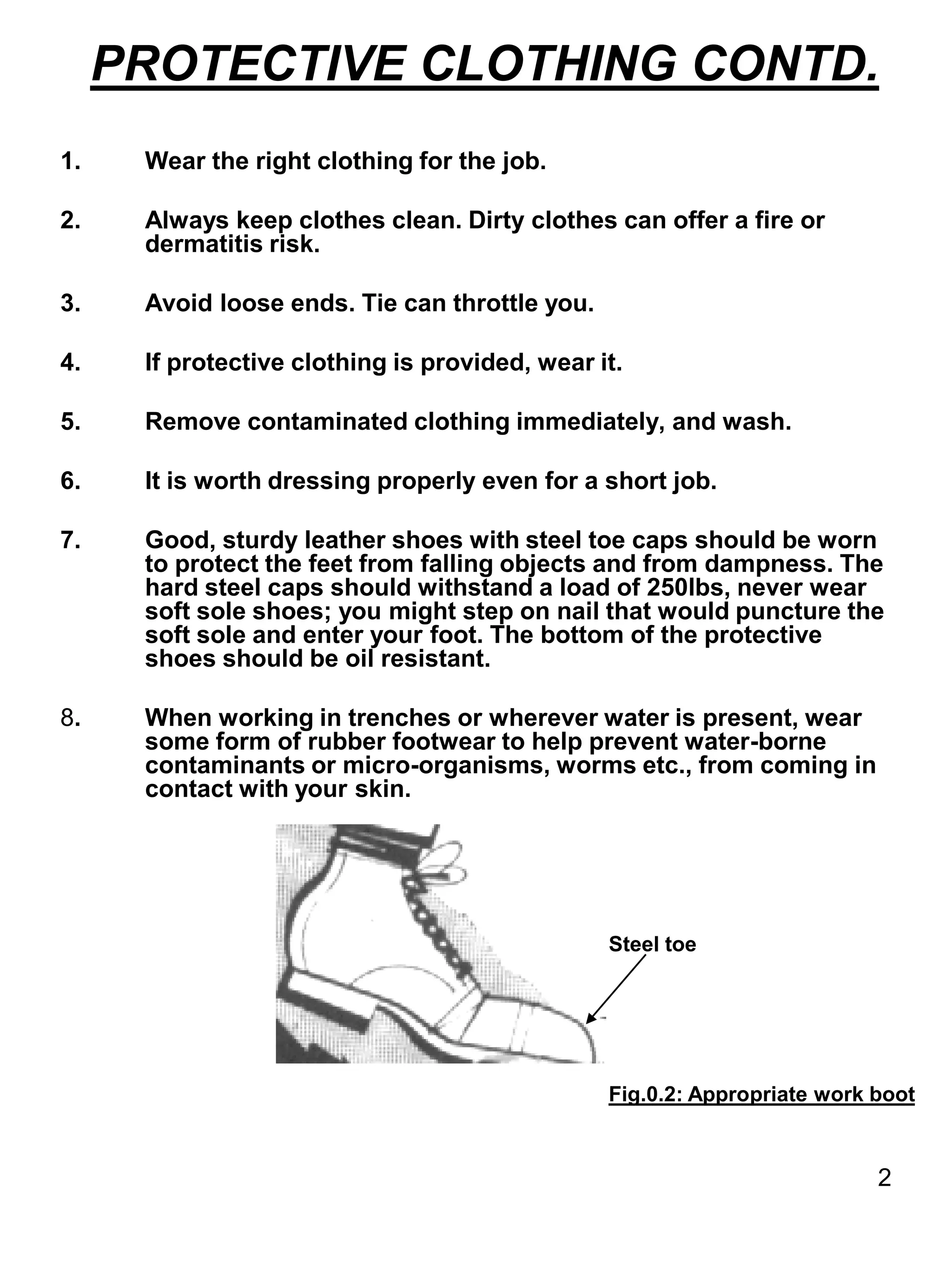 Protective Clothing Pdf