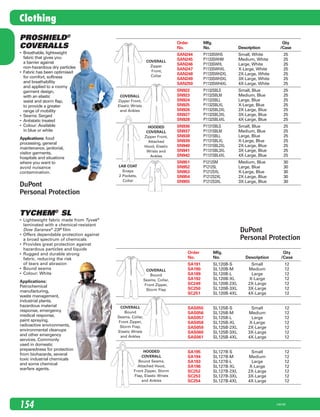 Protective Clothing Protection Reference Guide PDF | PDF