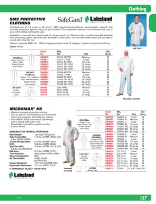 Protective Clothing Protection Reference Guide PDF | PDF