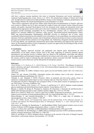 Protective effect of plants extracts mixture on sperm abnormalities ...