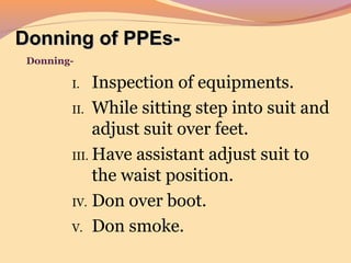 Protective equipments used during radiological emergencies | PPT ...