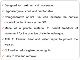PROTECTIVE GEARS USED IN HOSPITAL AND THEATRES.pptx