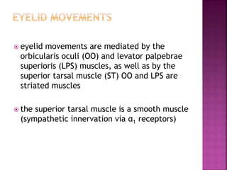 Protective mechanisms in the eye | PPTX