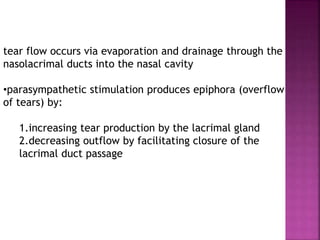 Protective mechanisms in the eye | PPTX
