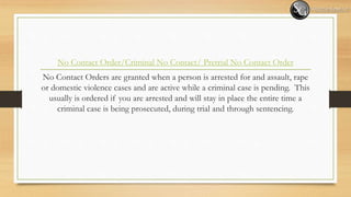Protective order | PPTX
