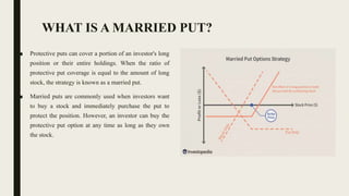 Protective put | PPTX | Stocks and Bonds | Personal Investing