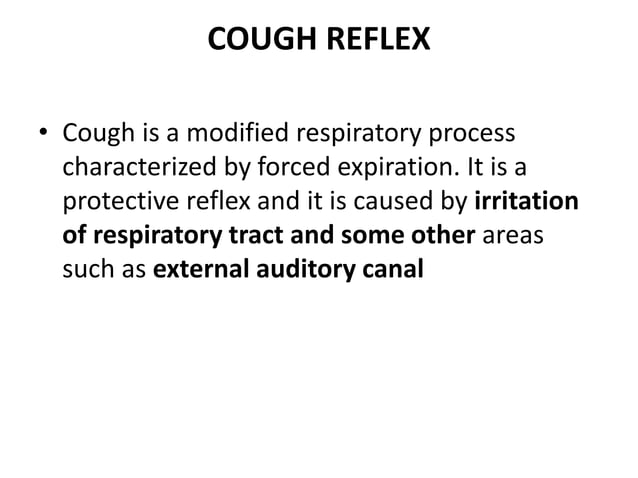 Protective reflexex | PPTX | Ear, Nose and Throat Conditions | Diseases ...