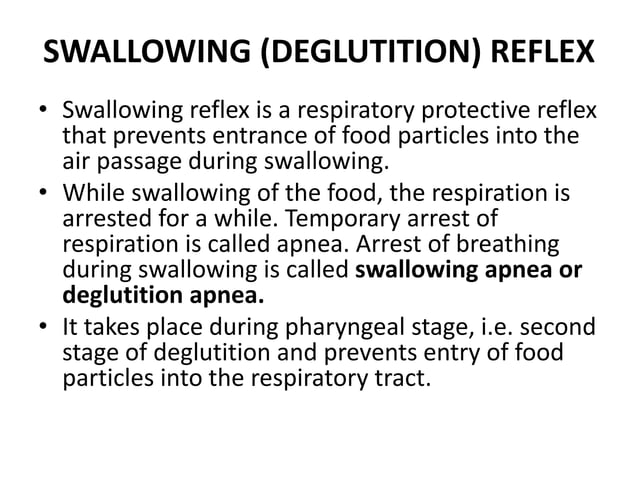 Protective reflexex | PPTX | Ear, Nose and Throat Conditions | Diseases ...