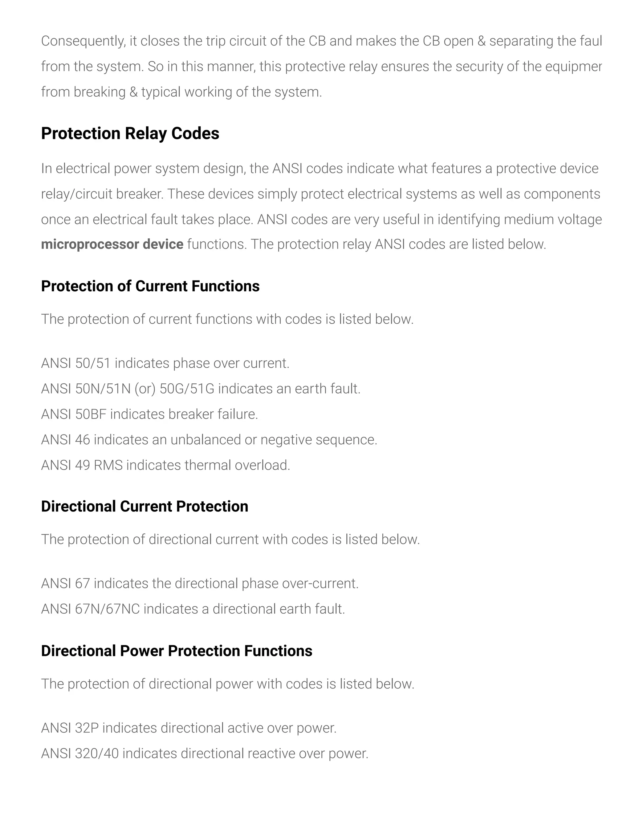 Protective Relay _ Circuit, Working, Types, Codes & Its Applications.pdf