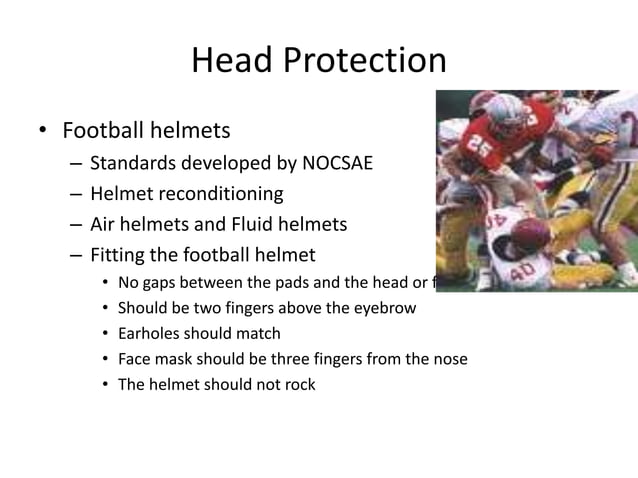 Protective Sports Equipment. sports and games | PPTX | Death, Injury ...