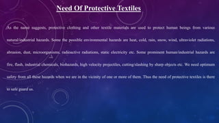Protective textile presentattion slide | PDF
