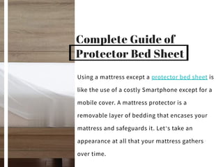 Protector bed sheet | PPT