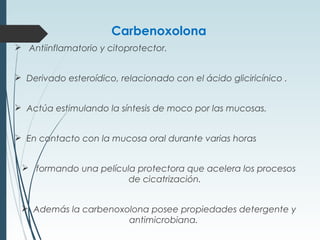 Protectores de la mucosa gastrica | PPT