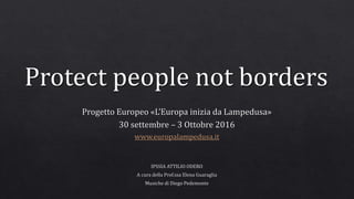 Protect people not borders | PPTX