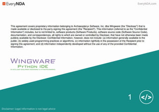 Protect Software Source Code with an NDA | PPT