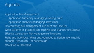 Application Risk and Reward: Protect the value you create | PPT