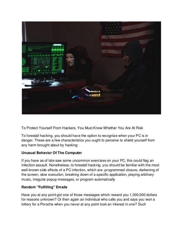 The Best And Easiest Ways To Protect Yourself From Hackers | PDF