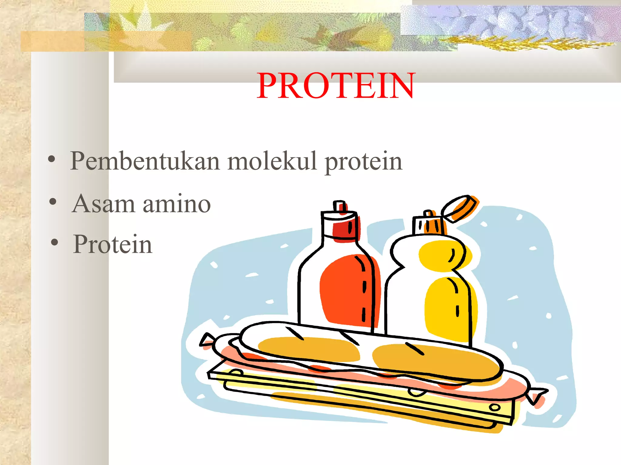 MOLEKUL PROTEIN | PPT