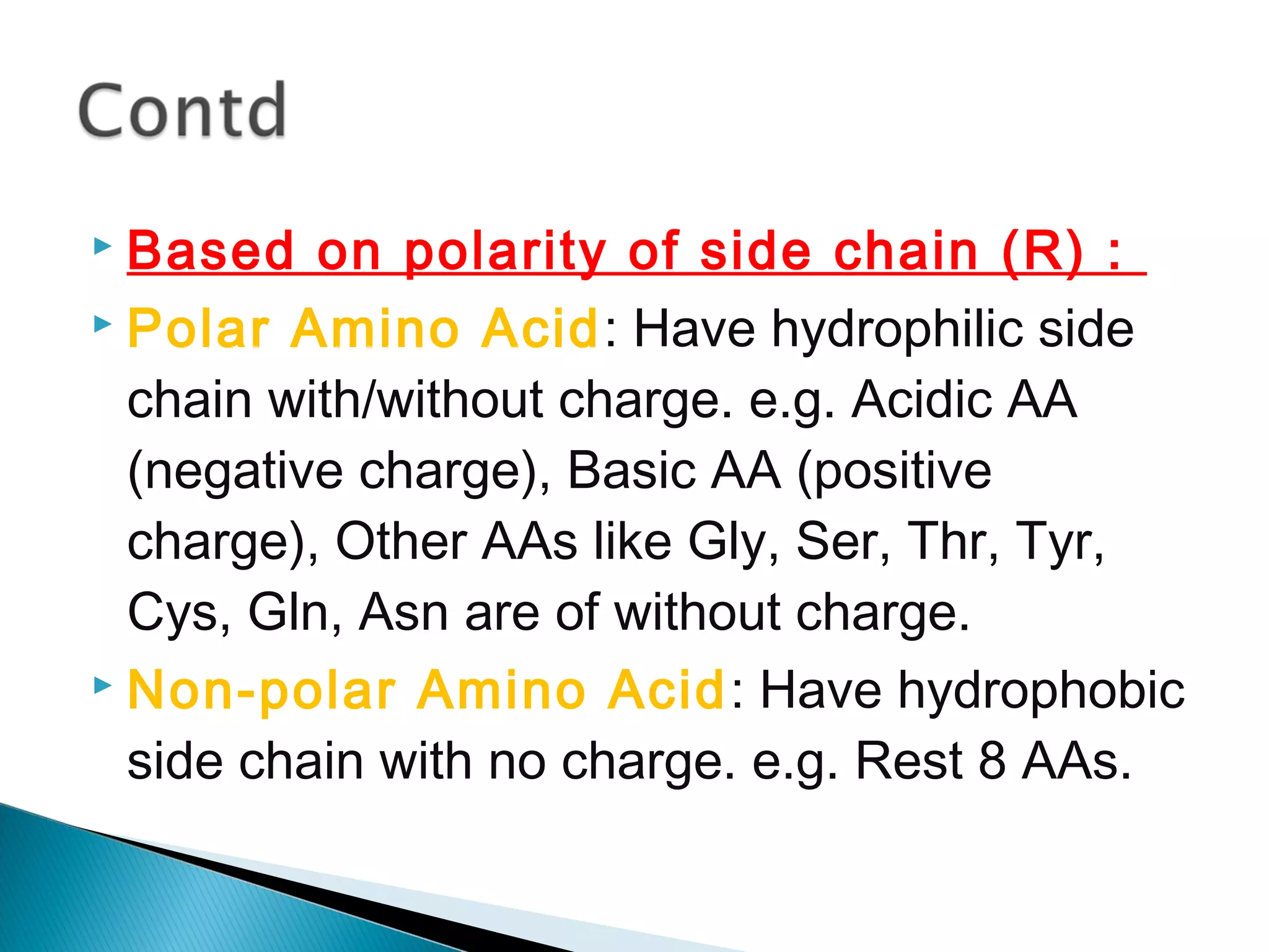 Amino acid & Protein | PPT