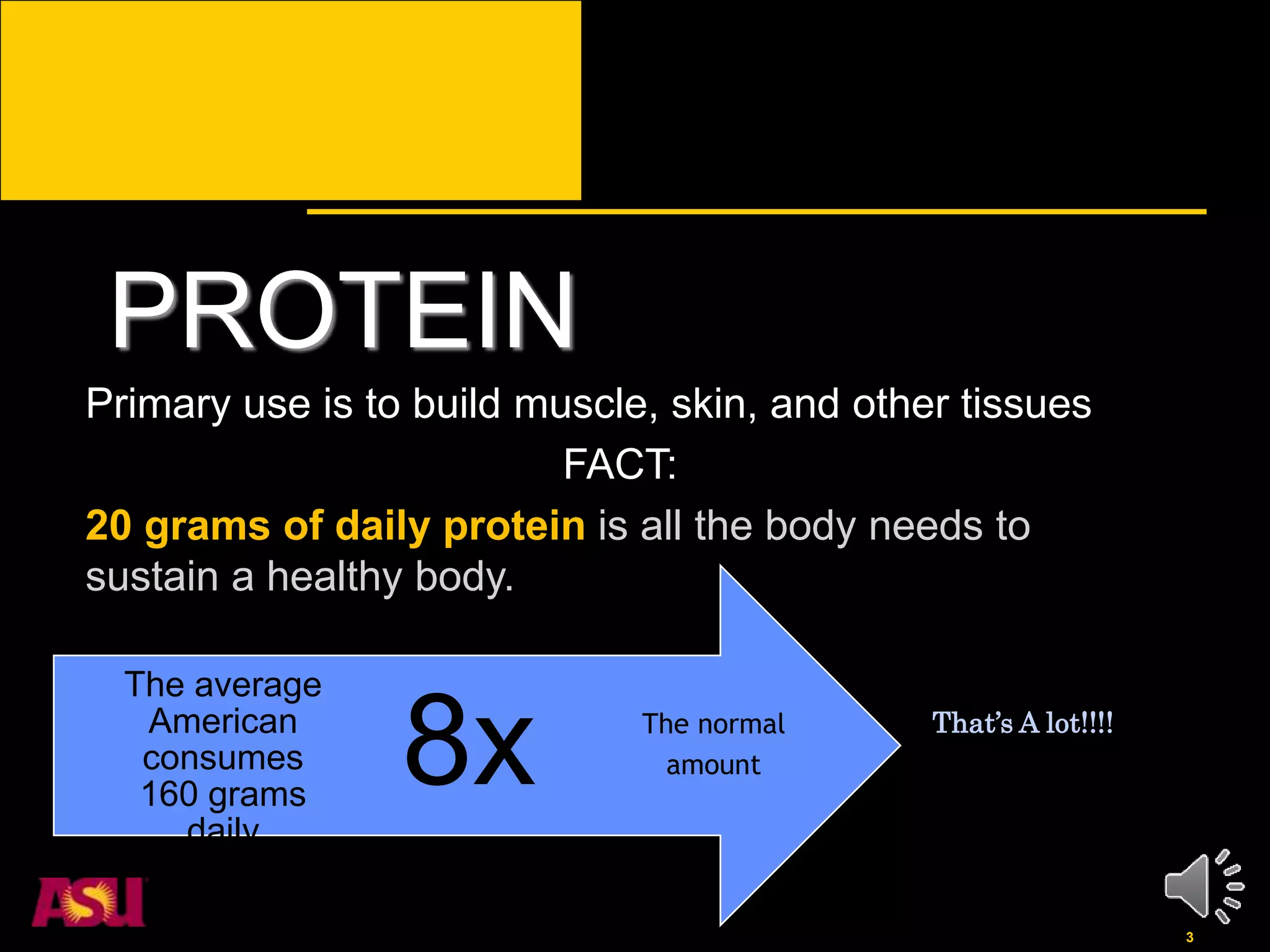 Protein | PPTX