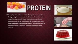 Protein | PPTX
