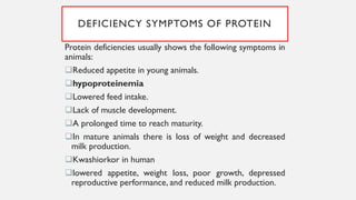 Protein-Introduction, Classification, Function, Deficiency Symptoms | PDF