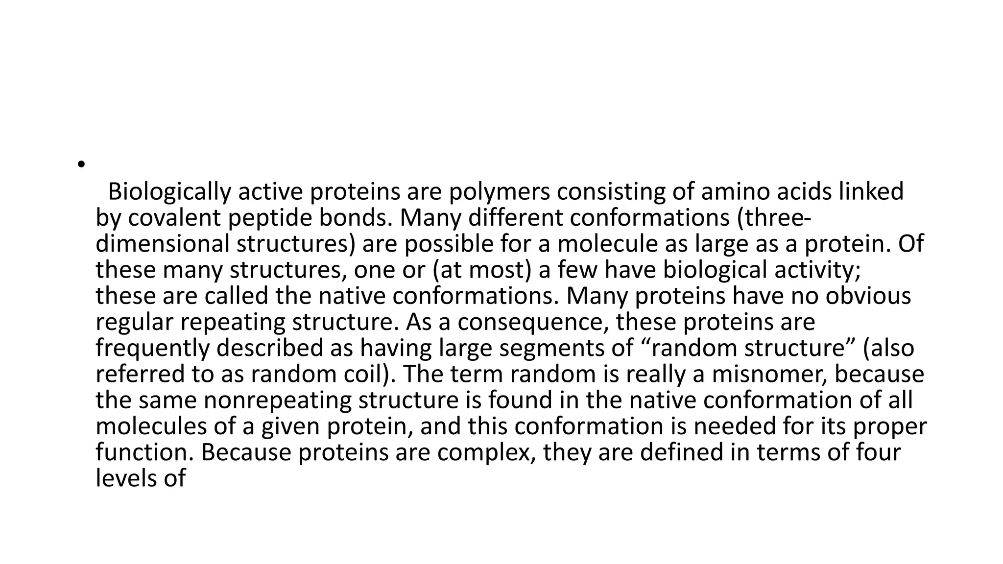 A Powerpoint Presentation About Proteins | PPT