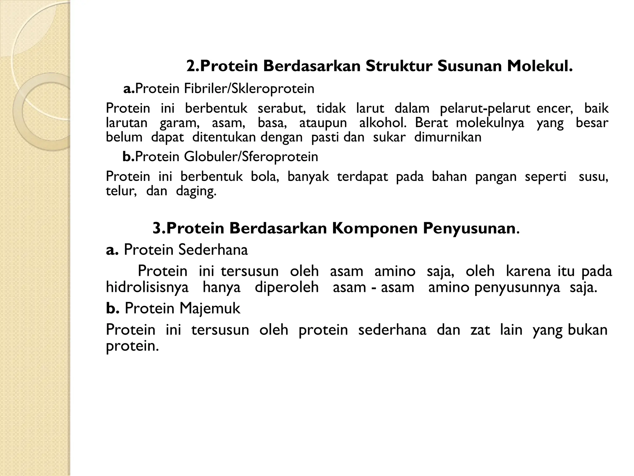 materi ini menjelaskan tentang zat gizi protein | PPT