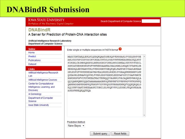 Protein dna interaction practical | PPT