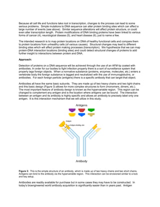 Proposal for Protein-DNA Mapping using AFM for Lab on a Chip | PDF ...