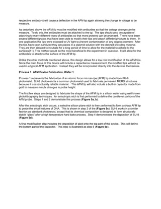 Proposal for Protein-DNA Mapping using AFM for Lab on a Chip | PDF ...